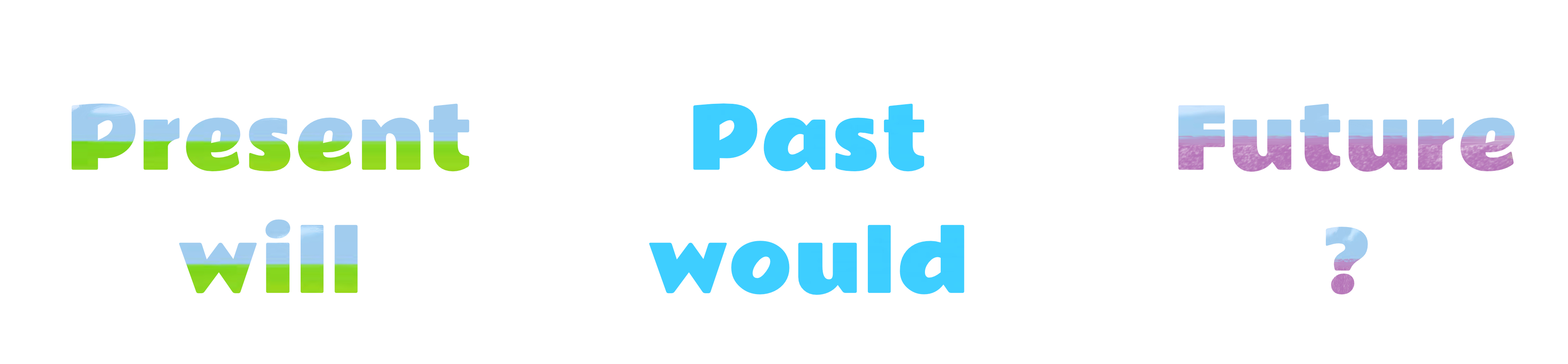 Chapter 2. The future needs the present – GRAMMAR WEBLOG BY TERESA EVA ...